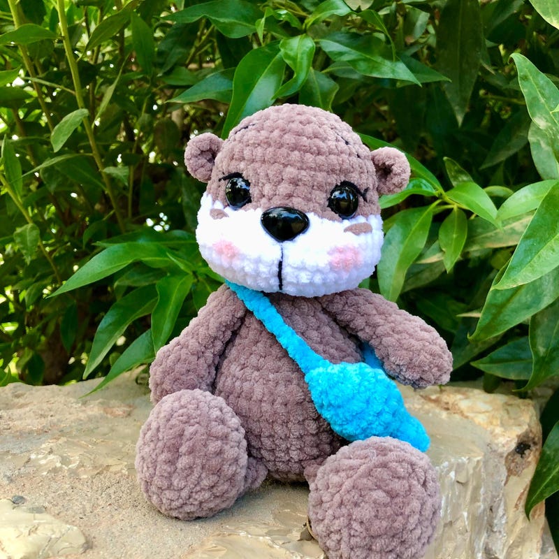 Crochet Otter - Etsy