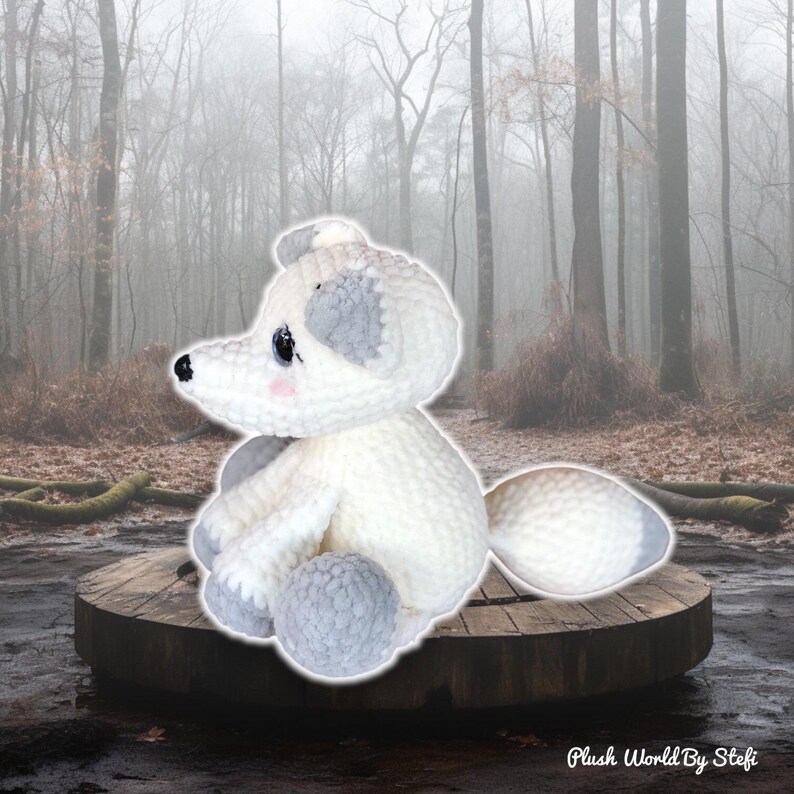 Lumi Arctic Fox Amigurumi Crochet Pattern (PDF File) - Etsy