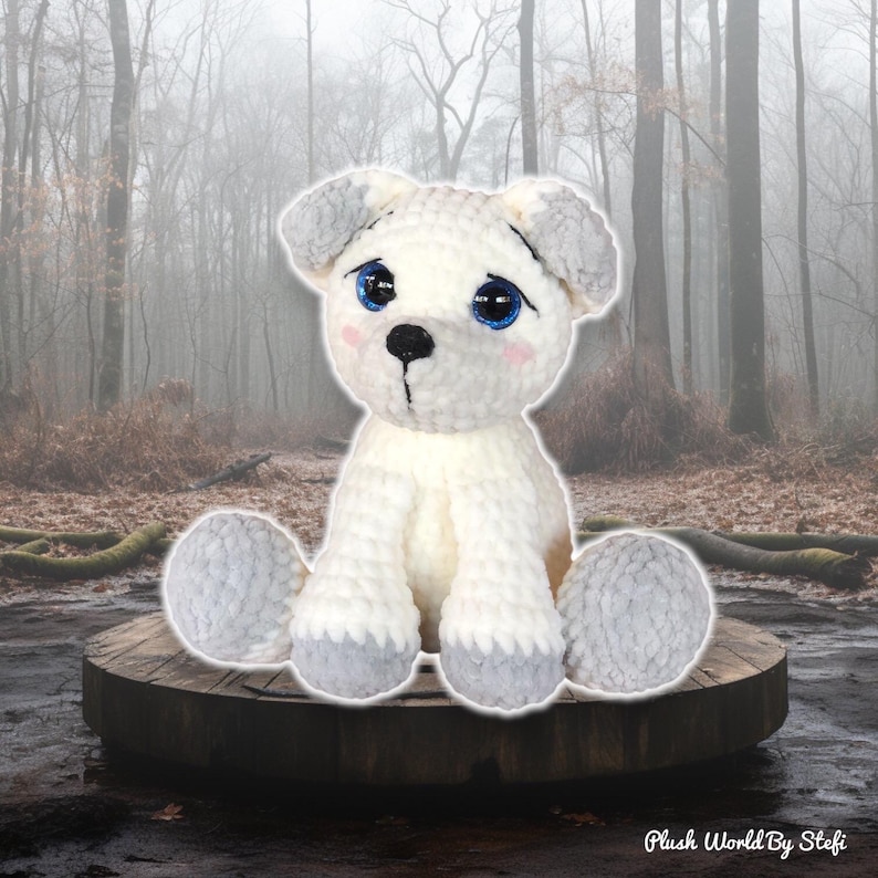 Lumi Arctic Fox Amigurumi Crochet Pattern (PDF File) - Etsy