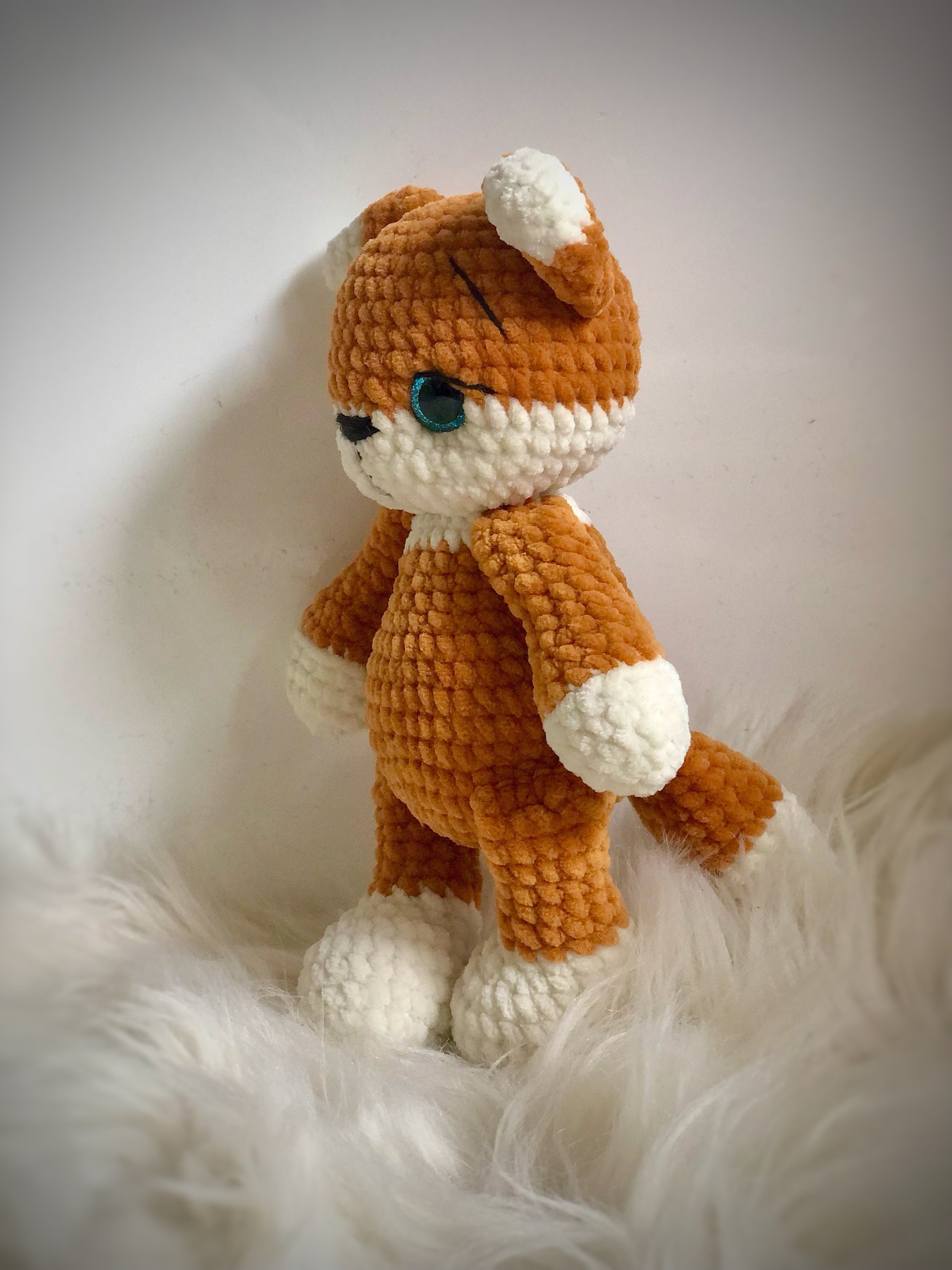 Crochet Fox Ruby the Fox PATTERN PDF in English, Amigurumi Fox Crochet ...