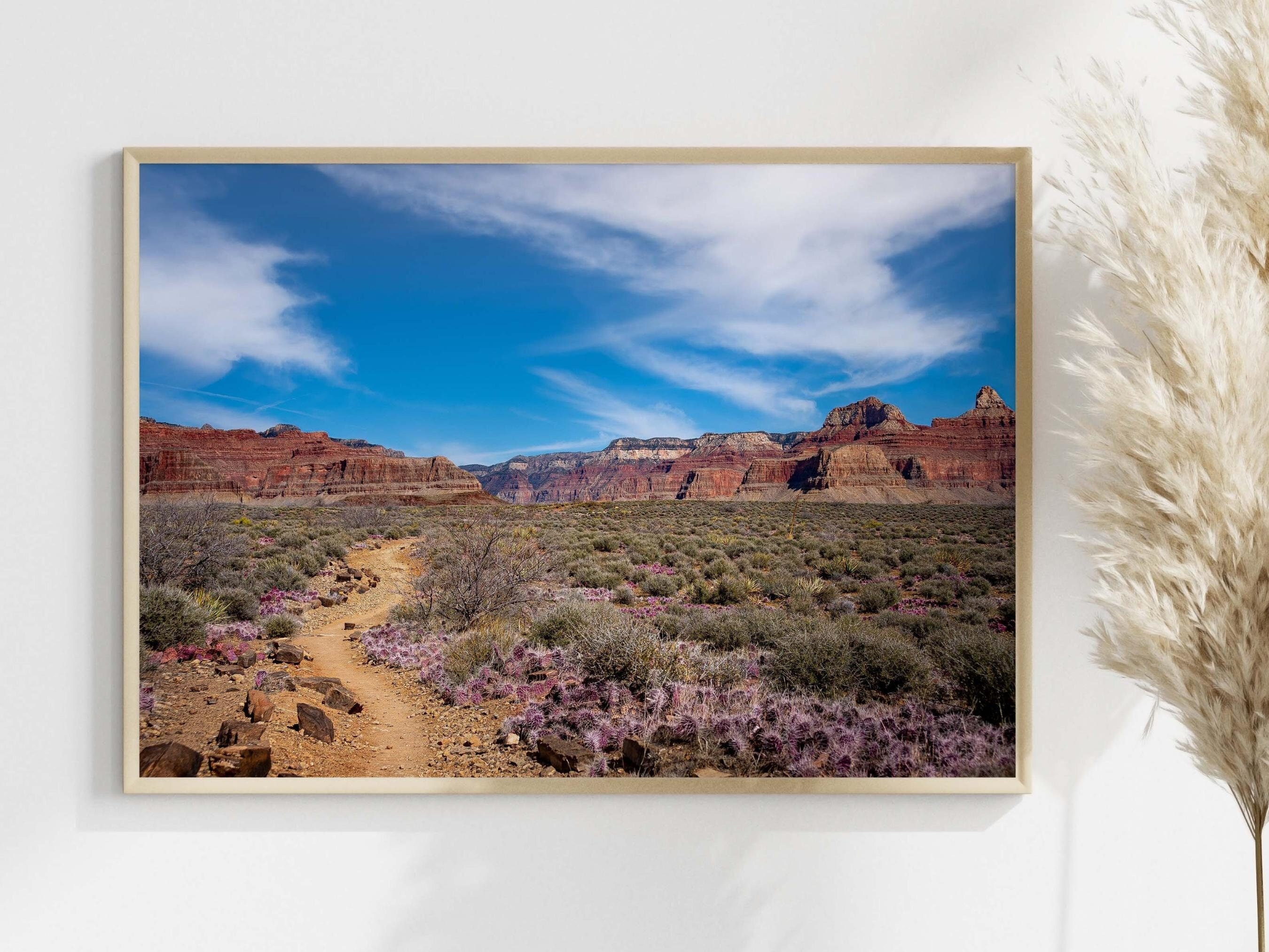 Desert Wall Art of Grand Canyon Arizona Wall Decor Southwest Theme ...