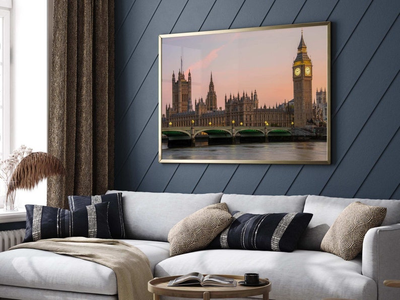 Big Ben Poster, Westminster Bridge, Travel Poster, England Wall Decor ...