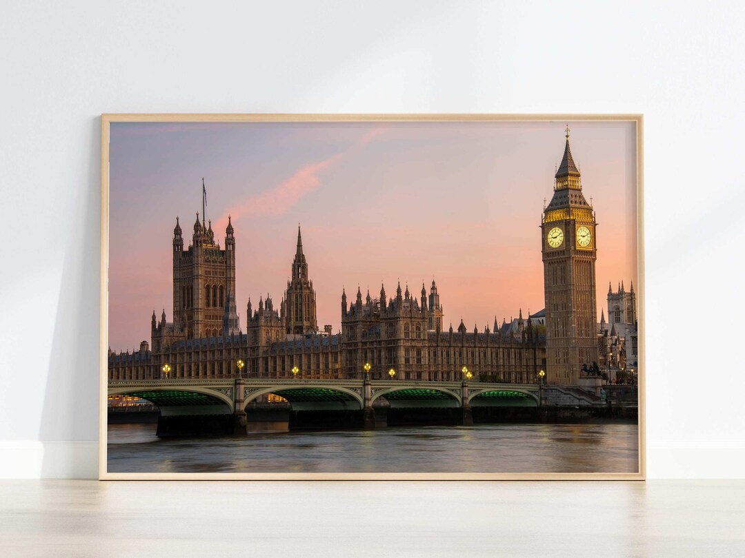 Big Ben Poster, Westminster Bridge, Travel Poster, England Wall Decor ...