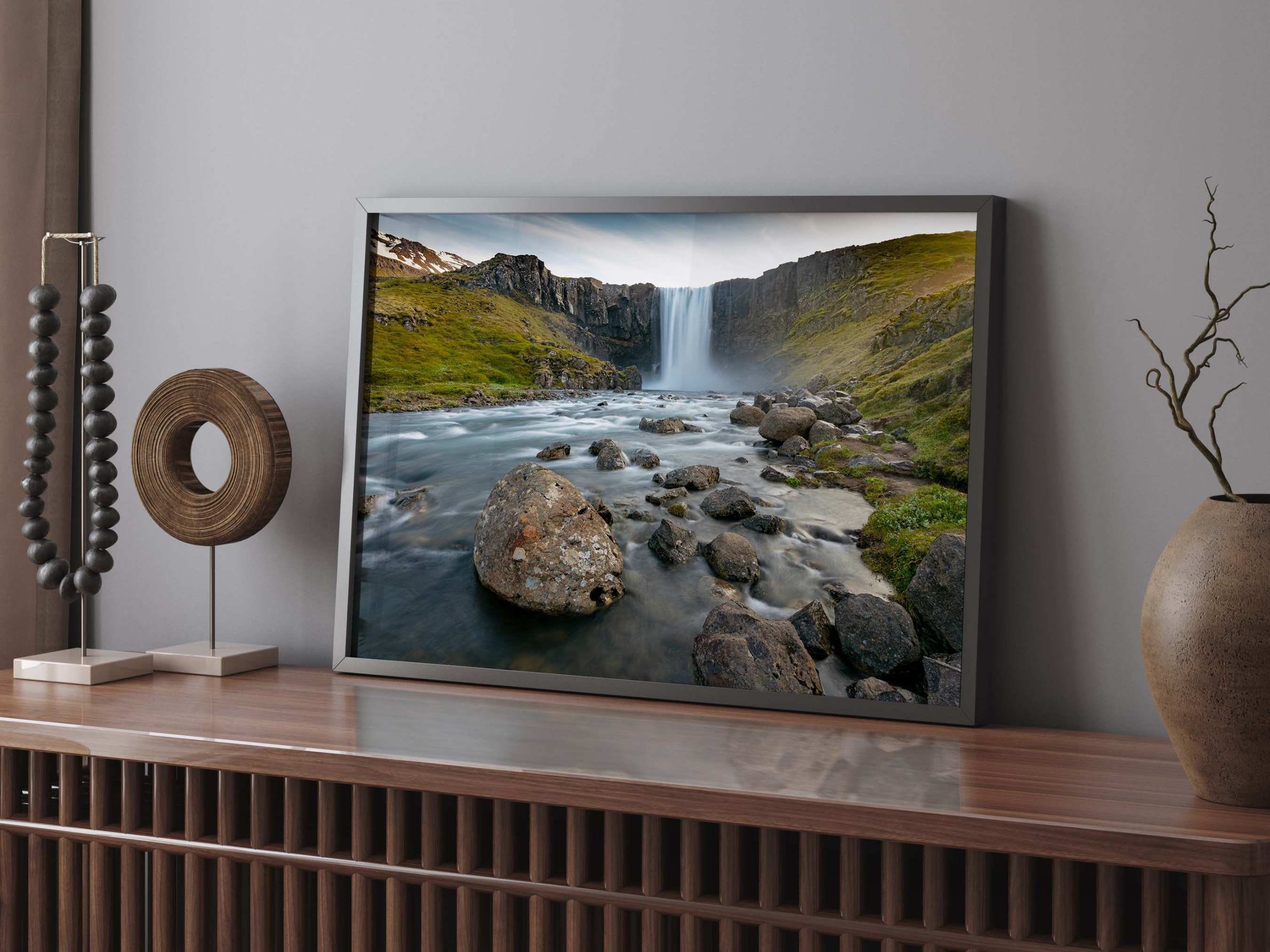 Nature Photo Print Landscape Wall Art Landscape Photo Waterfall Print ...