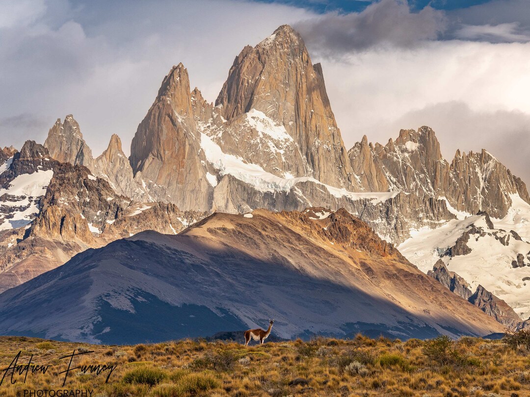 Patagonia Mountain Wall Art Photography Print Landscape Photo Extra ...