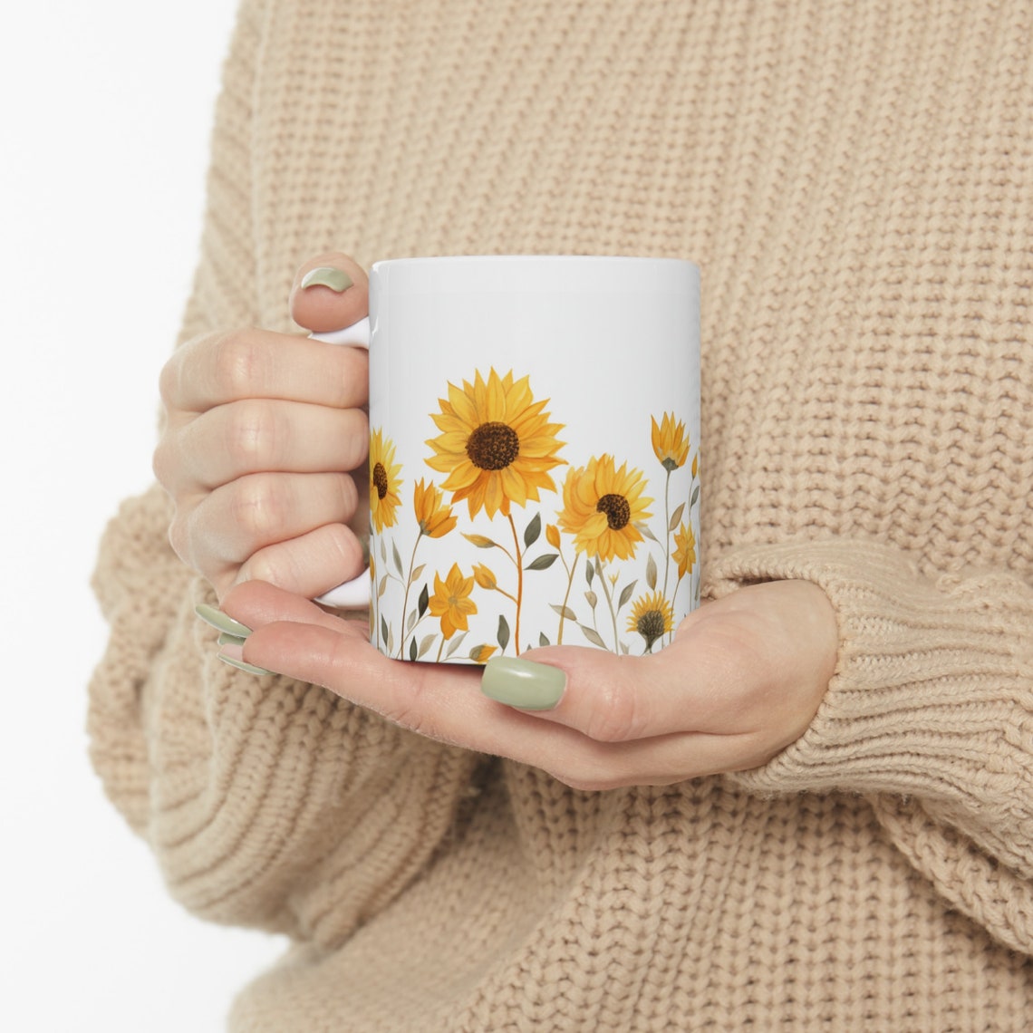 Sunflower Mug, Sunflower Gifts, Sunflower Coffee Mug, Sunflower Cup ...