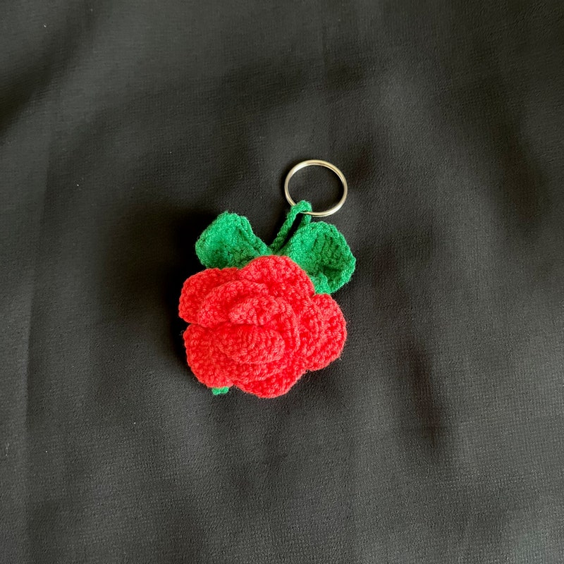 Crochet Rose - Etsy