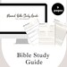 Digital Bible Study, Bible Study Bundle for Beginners, Bible Study ...