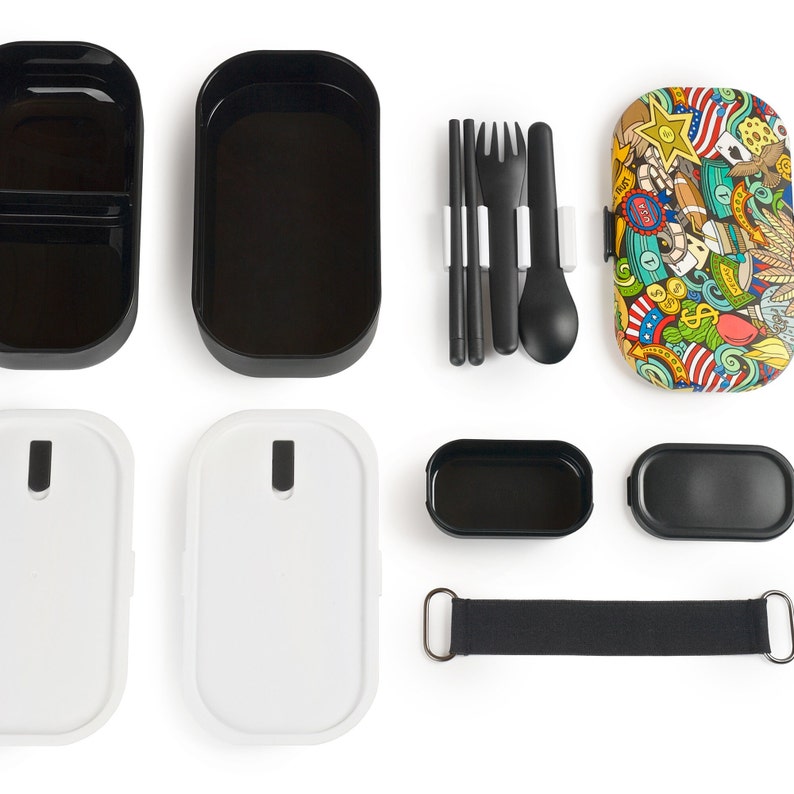 American Style Bento Box, Lunch Bento Box for Adults and Kids ...