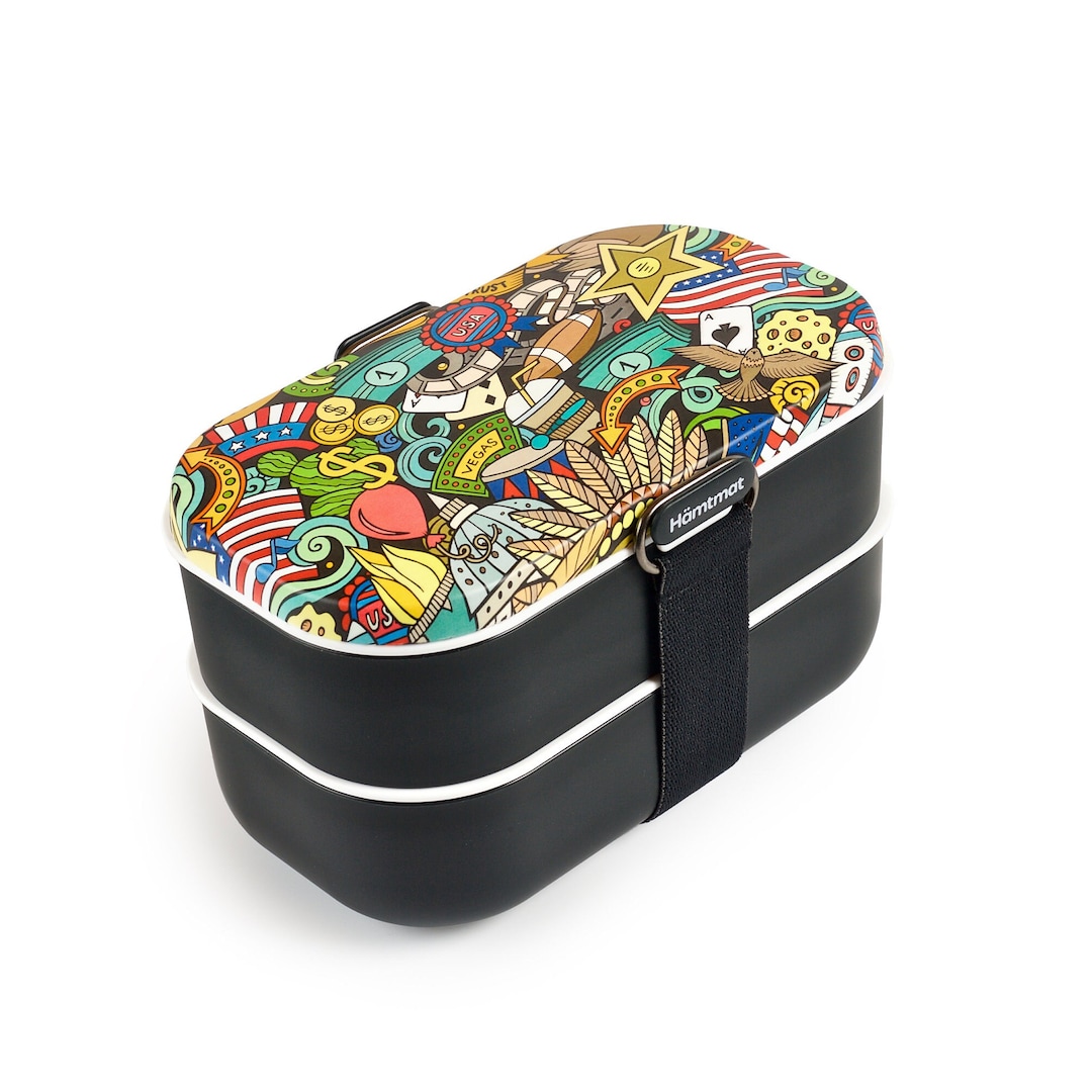 American Style Bento Box, Lunch Bento Box for Adults and Kids ...