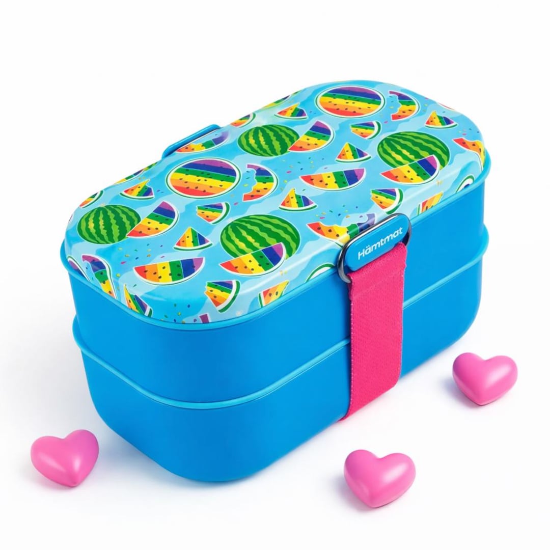 Rainbow Bento Lunch Box, Pride Inspired Gift, Love is Love Reusable ...