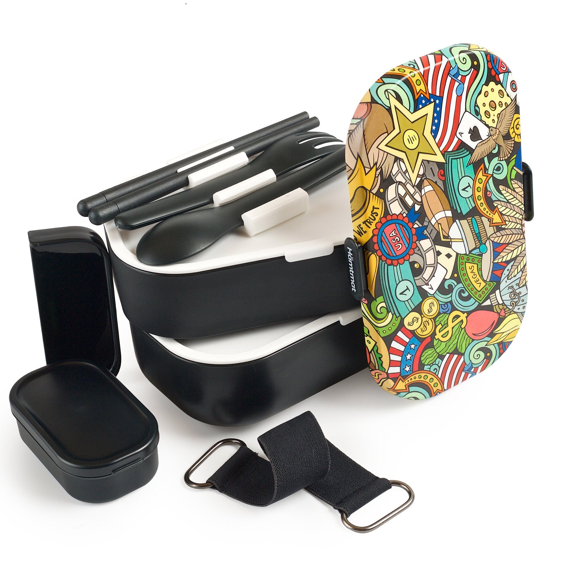 American Style Bento Box, Lunch Bento Box for Adults and Kids ...