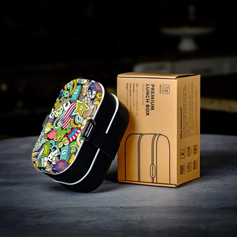 American Style Bento Box, Lunch Bento Box for Adults and Kids ...