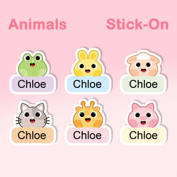 Name Stickers - Etsy Australia