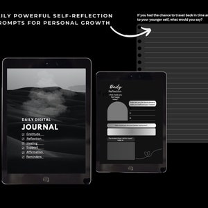 Digital Journal Printable Paper Digital Paper Pattern Dark - Etsy