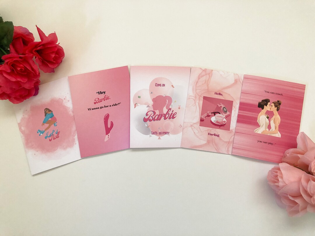 Barbie Greeting Card Bundle - Etsy