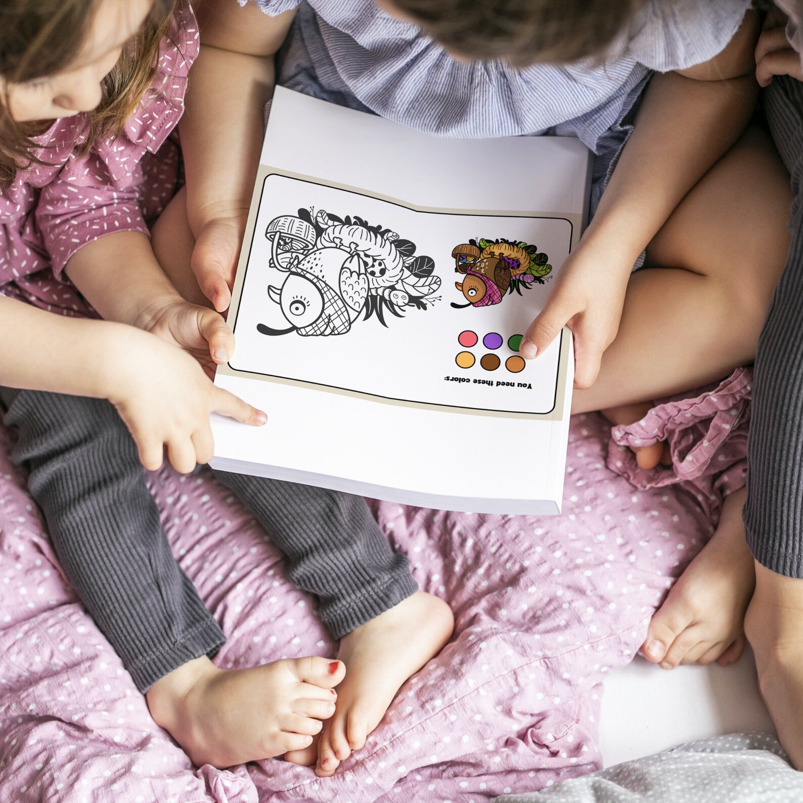 Animal Color Match Coloring Pages| Printable Educational Activity ...