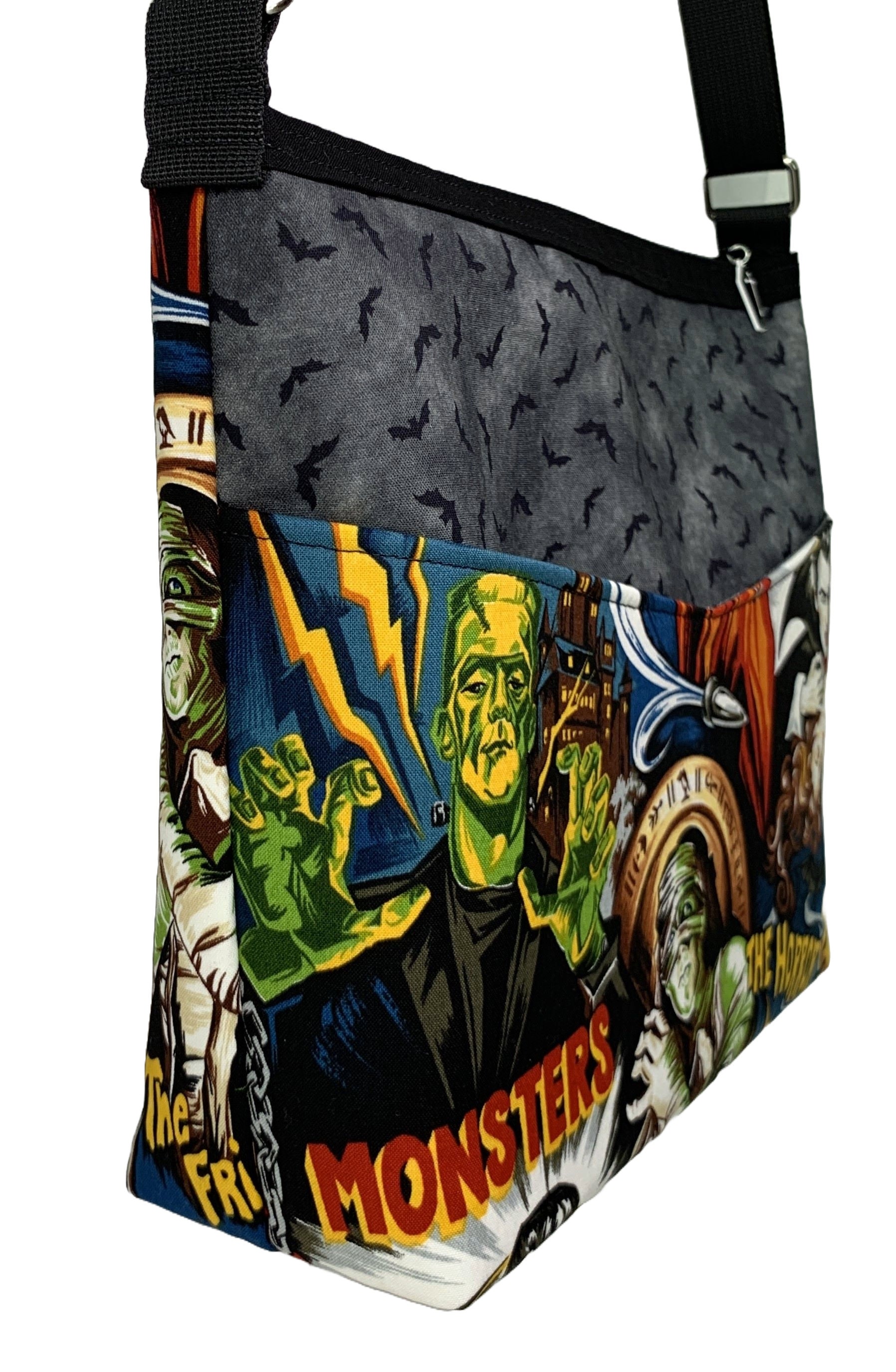 Universal MONSTERS & BATS Shoulder Bag W/adjustable Strap Classic ...
