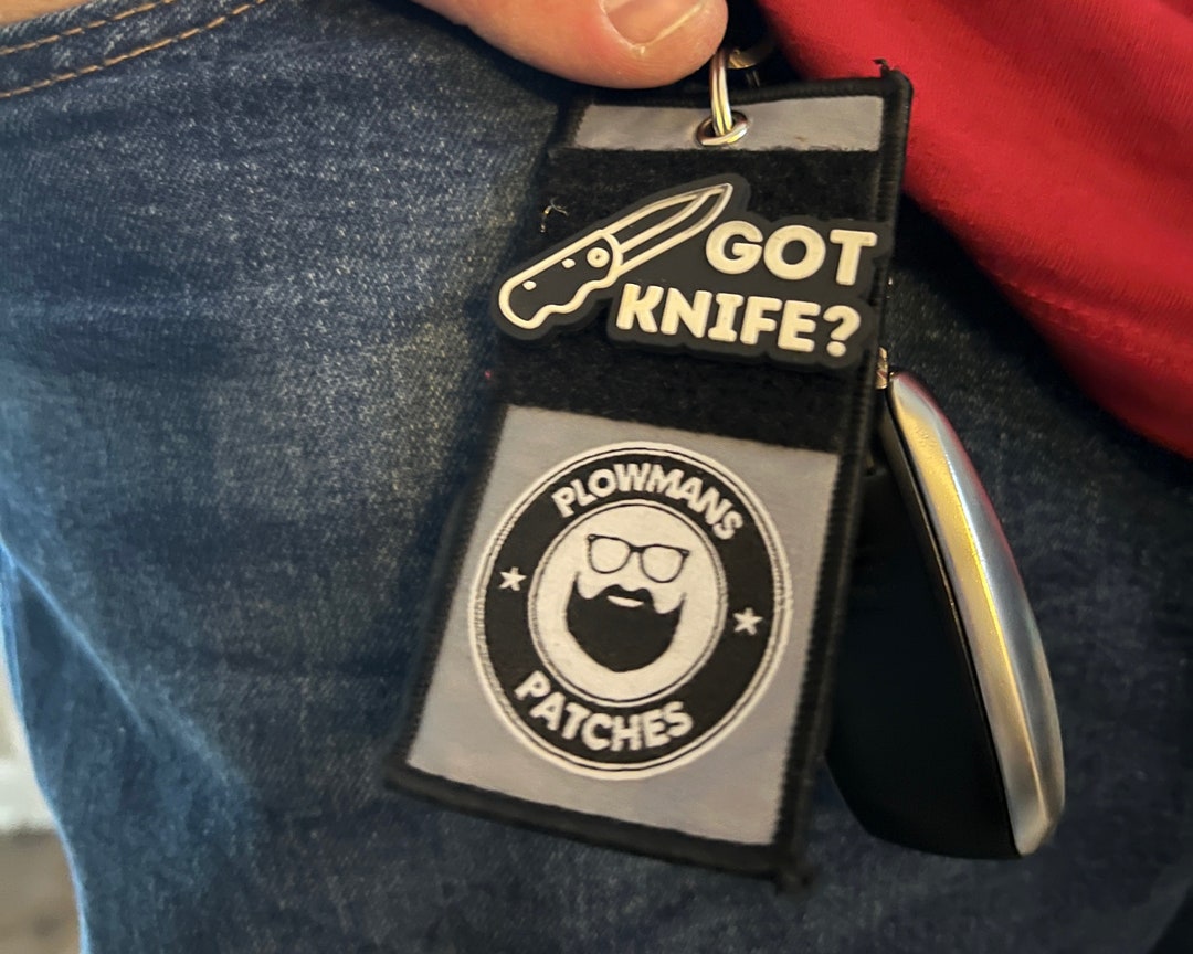 The Patch Slab Key Ring EDC Keychain Plowmans Patches & EDC Gear - Etsy