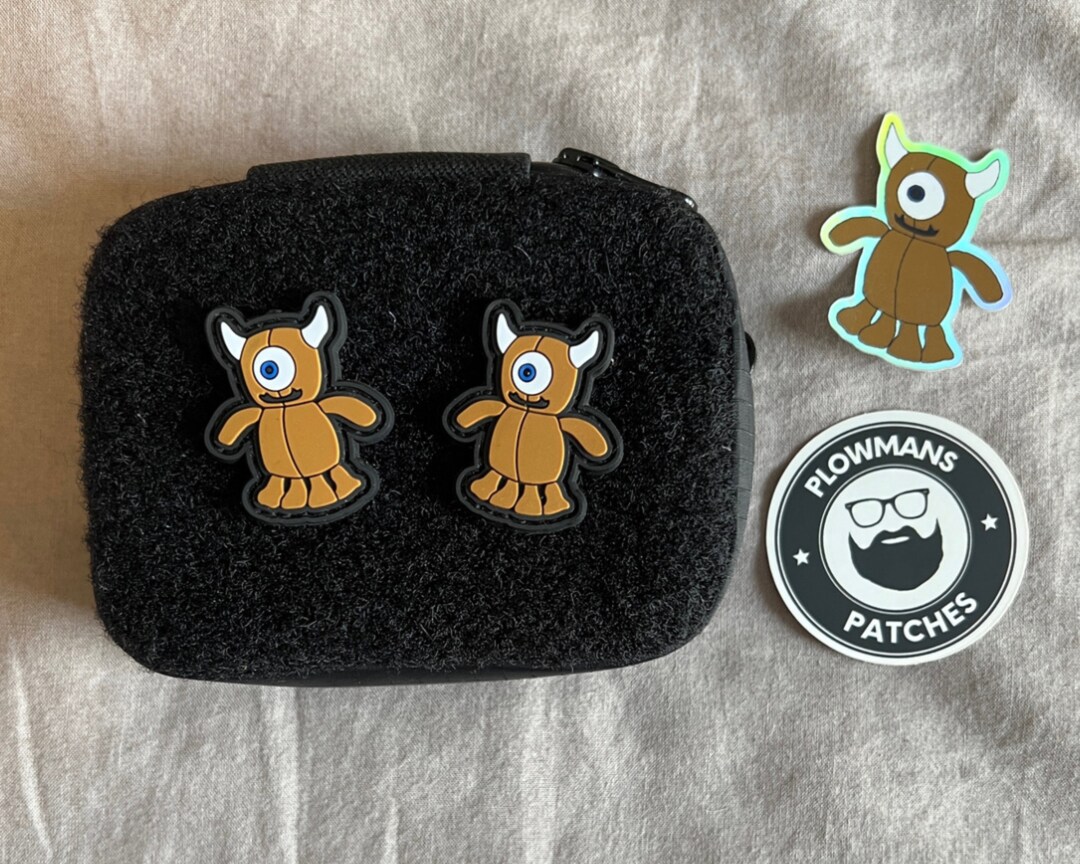 PU Monsters V2 Little Mikey Ranger Eye EDC | Monsters Inc PVC Patch - Etsy