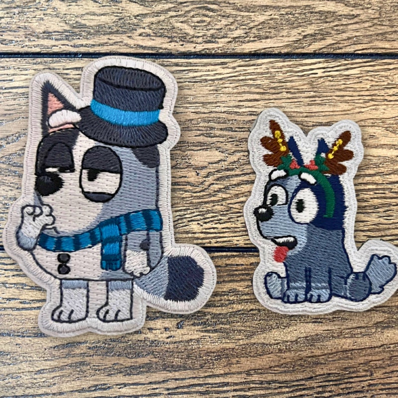 Bluey Embroider Patch - Etsy