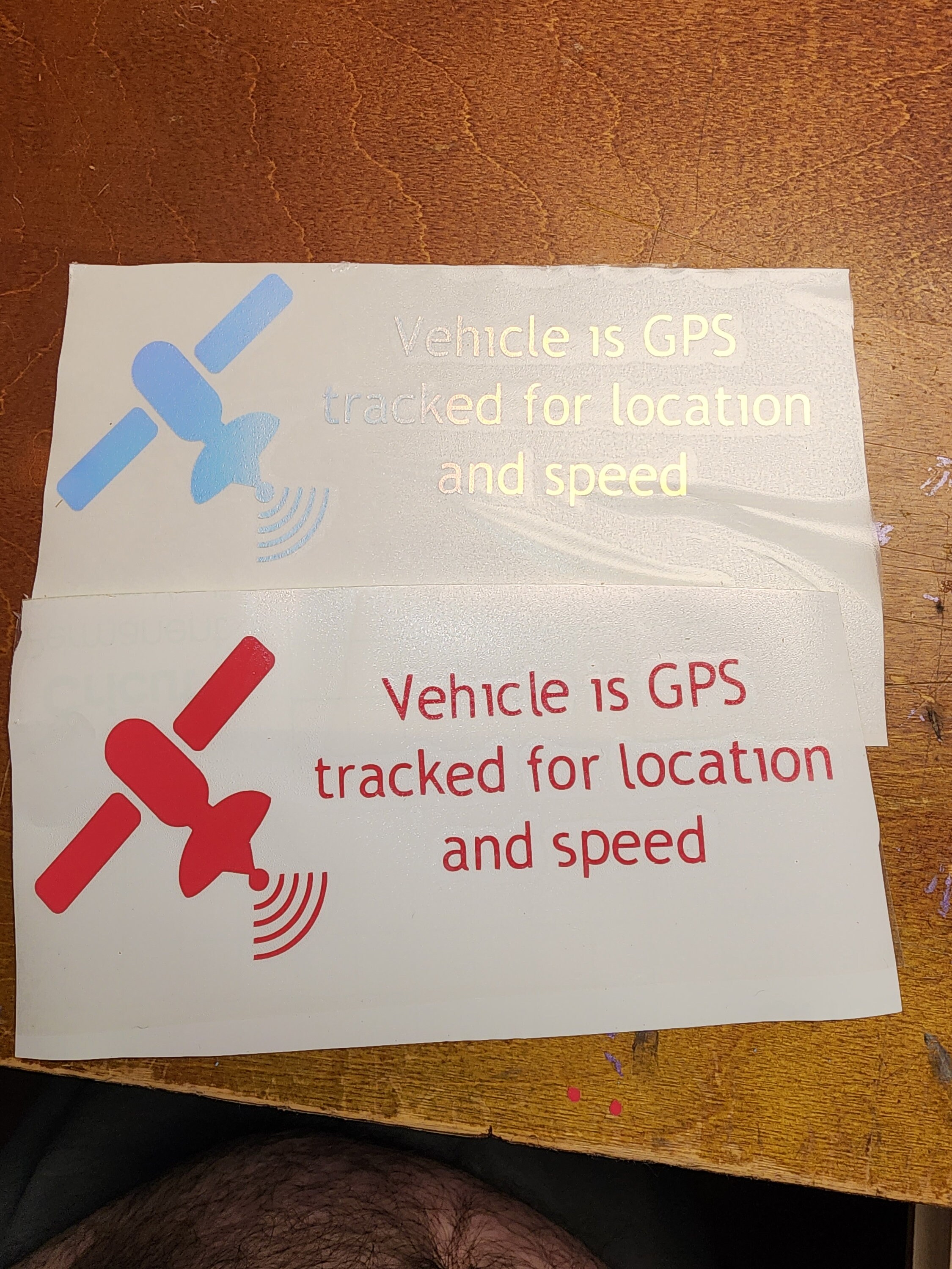 Gps Tracked Vehicle Decals. - Etsy