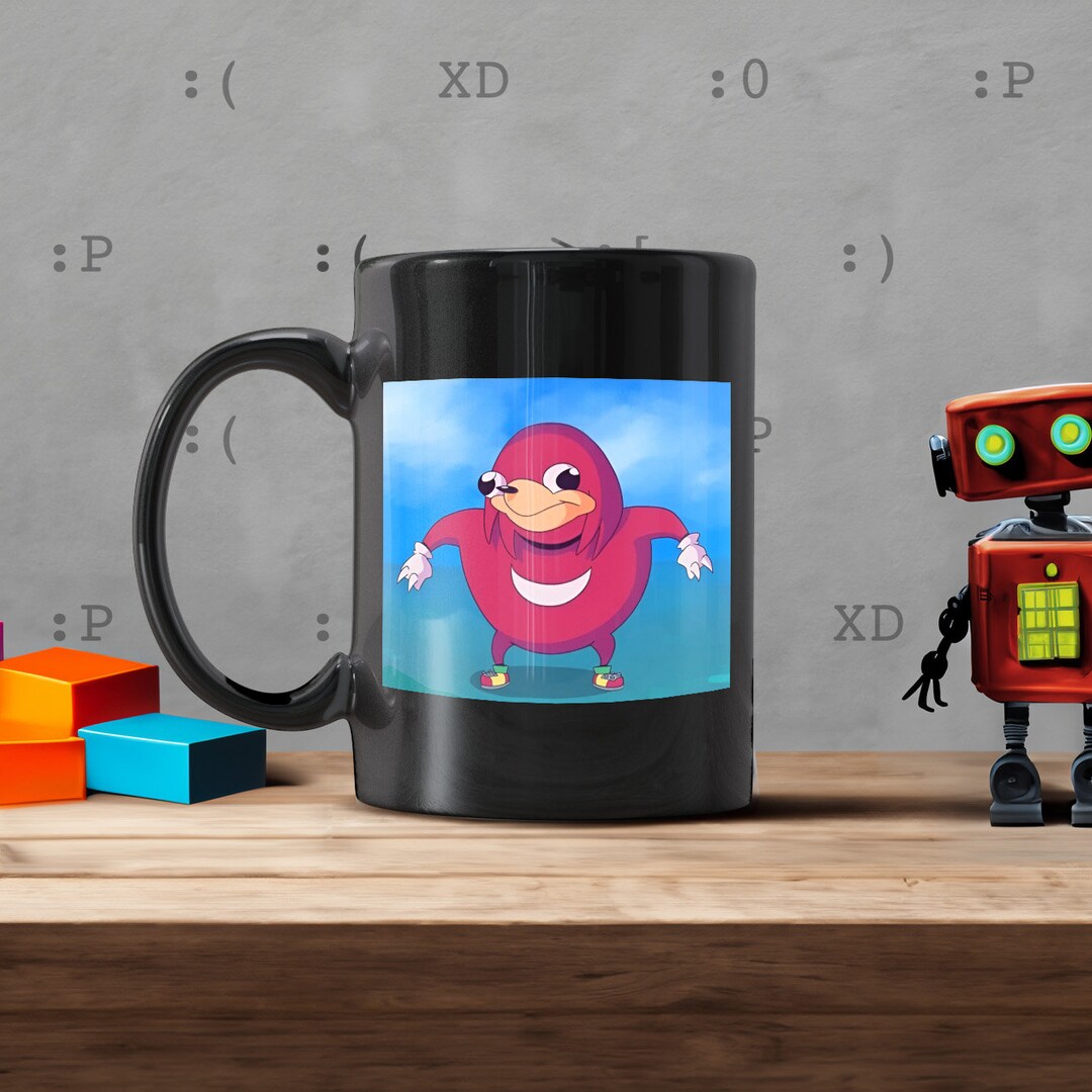 Ugandan Knuckles Meme Mug, Meme Mug, Meme Gift, Dank Meme, Mug for ...