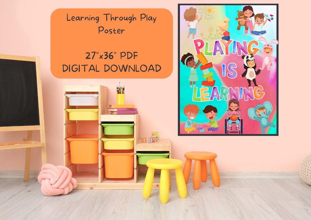 Play is Learning - Learning Through Play - Instant Digital Download - Etsy