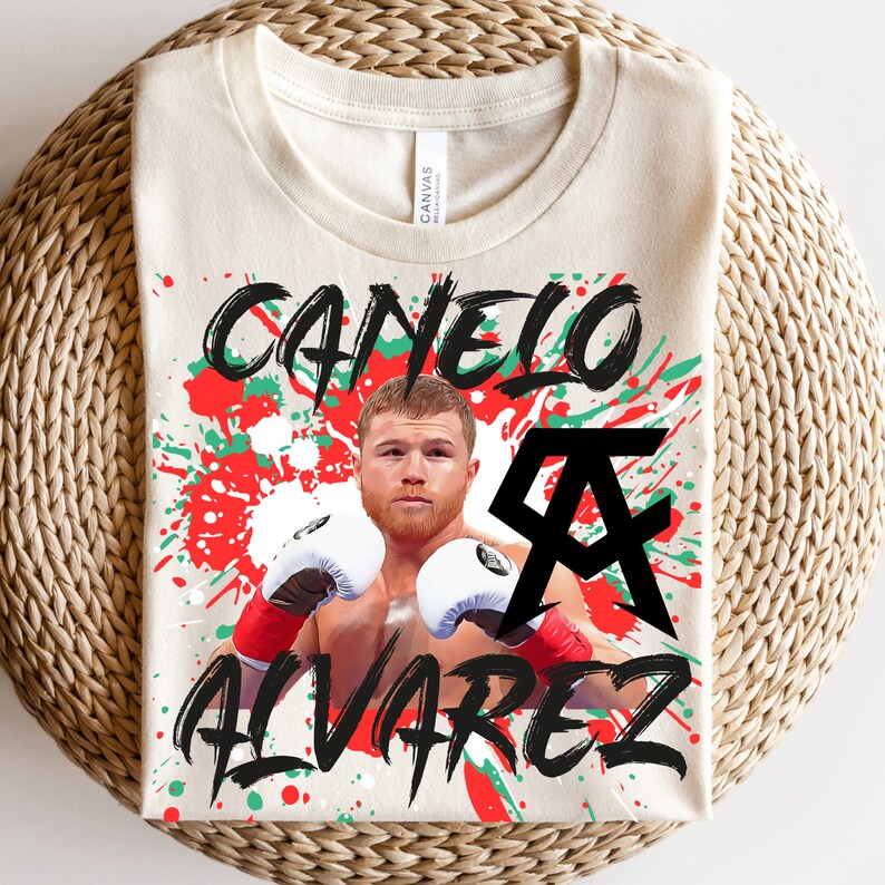 Canelo Fanart Tumbler T-shirt DTF Ready PNG - Etsy