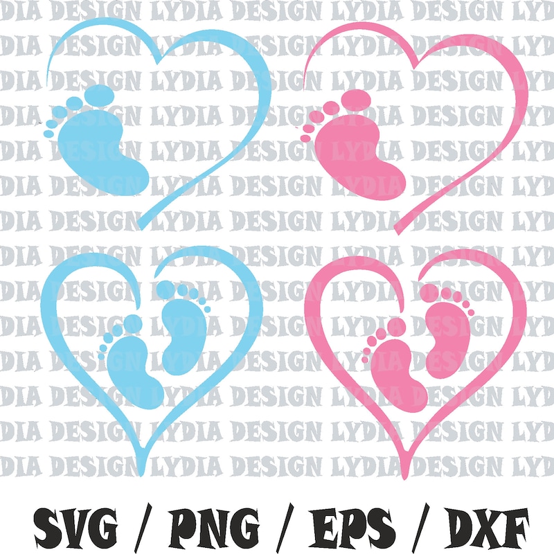 Baby Feet Svg - Etsy