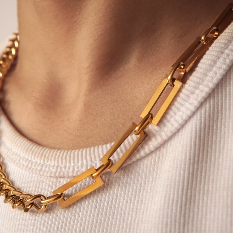 Gold Chain Necklace - Etsy