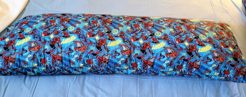 Spiderman Head & Body Pillowcases - Etsy