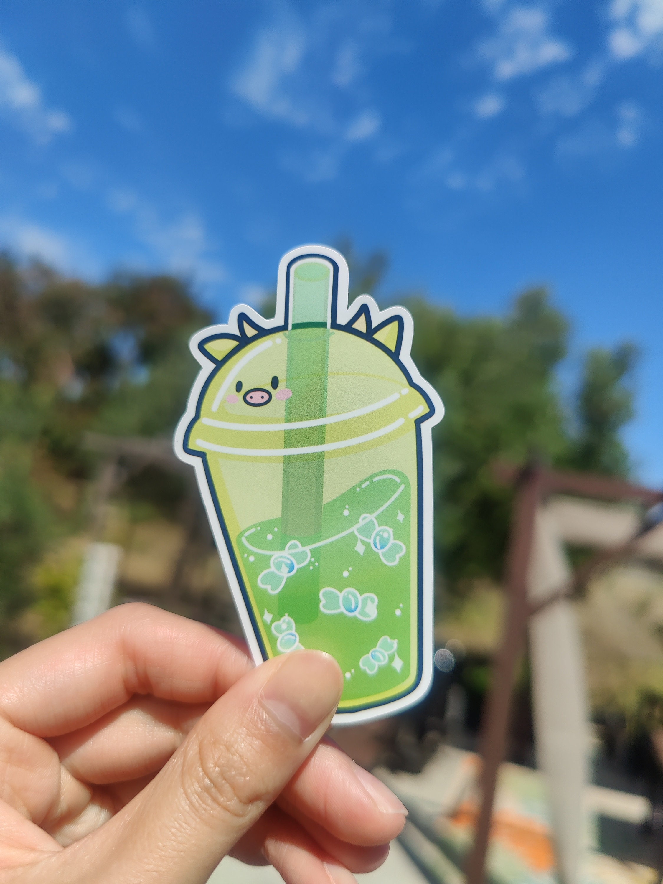 Cute Boba Sticker - Etsy