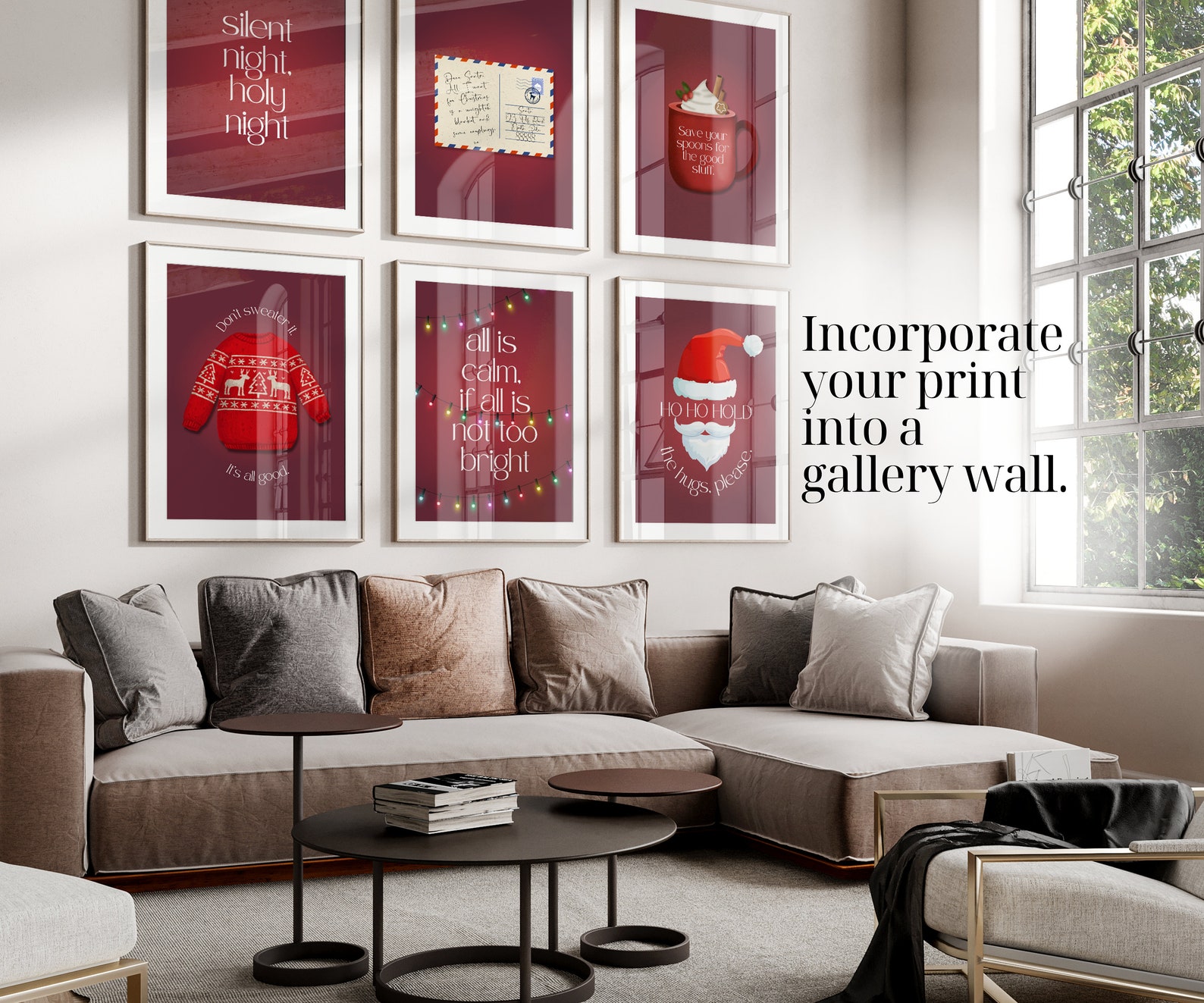 Neuro-affirming Printable Digital Wall Art, Holiday Decor ...