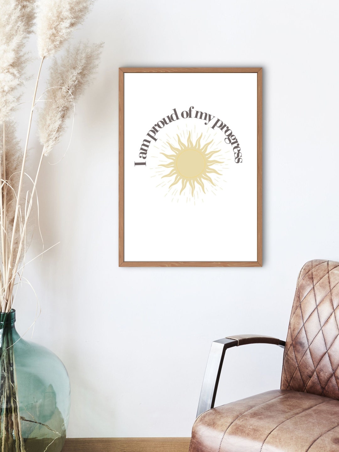 The New Sobriety. Am Proud of My Progress Digital Download Poster ...