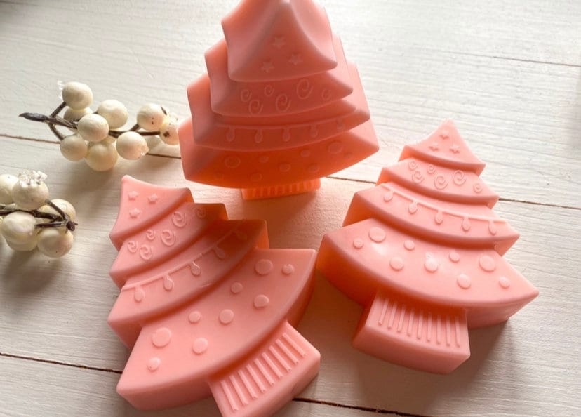 Christmas Tree Soap, Stocking Stuffer, Party Favor, Goat Milk Soap ...