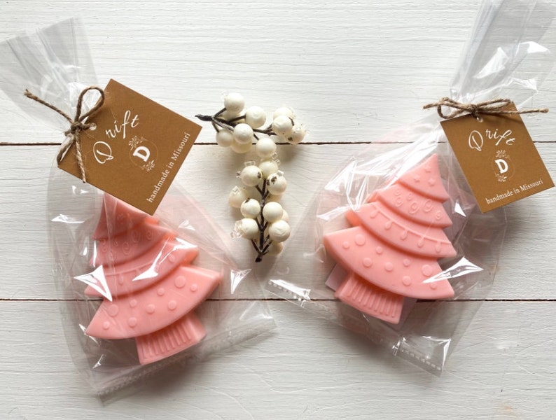 Christmas Tree Soap, Stocking Stuffer, Party Favor, Goat Milk Soap ...