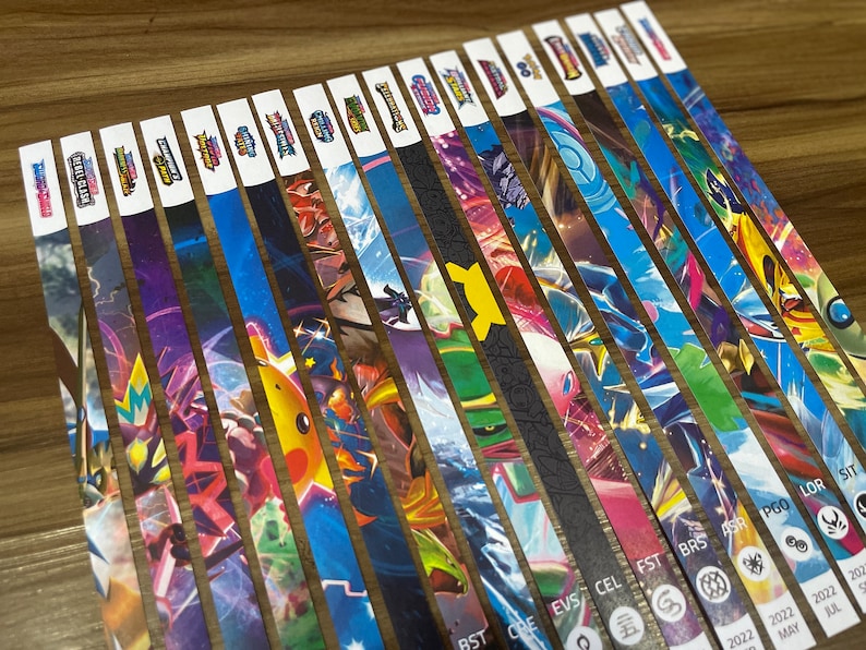 Sword & Shield (SWSH) Pokemon TCG: Binder Spines for Every Set + Bonus ...