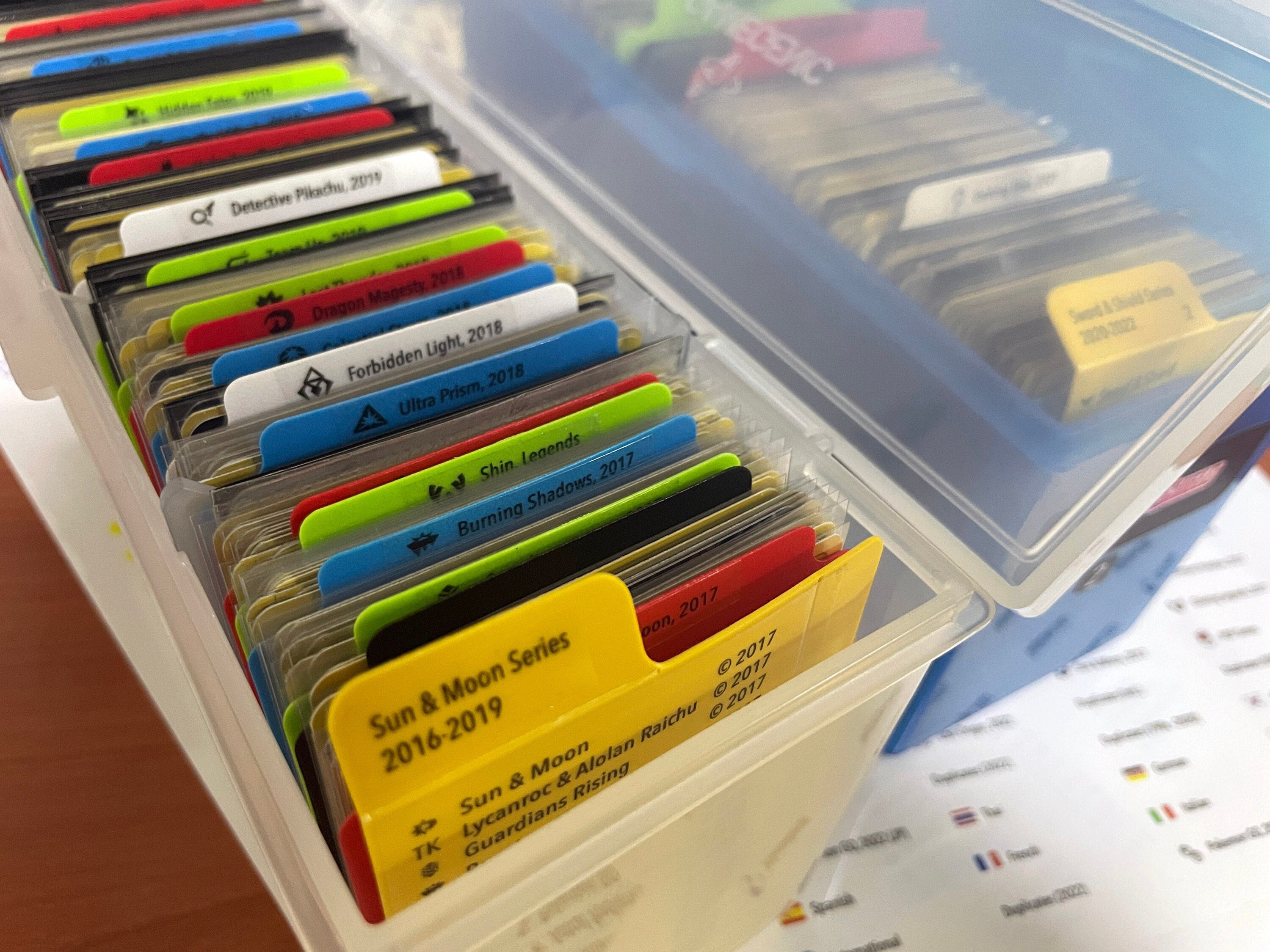 Over 160 Labels for Pokemon TCG Deck Separators. Printouts for Every ...