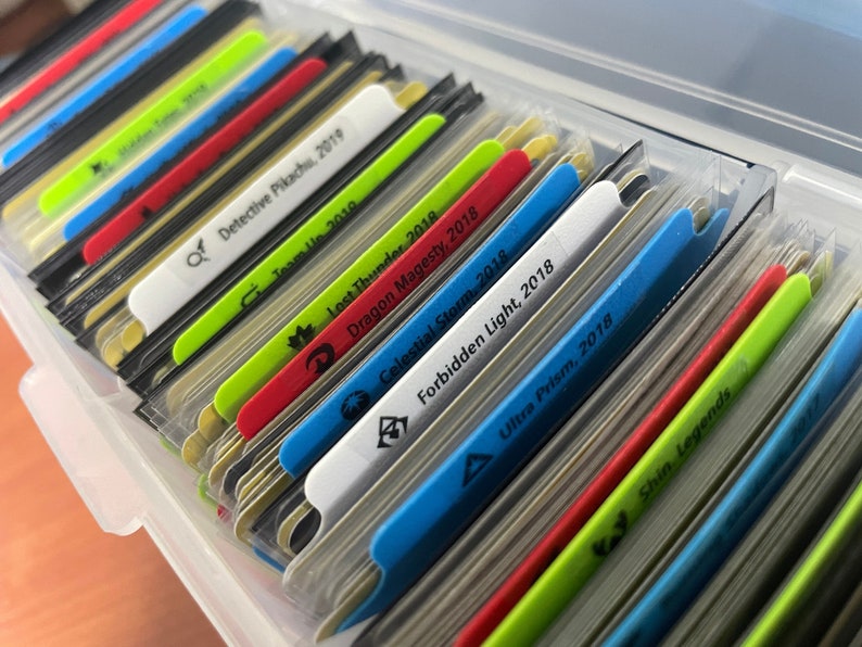Over 160 Divider Labels for Pokemon TCG Deck Separators. Printouts for ...