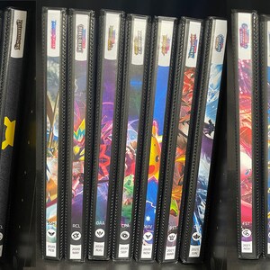 Sword & Shield (SWSH) Pokemon TCG: Binder Spines for Every Set ...