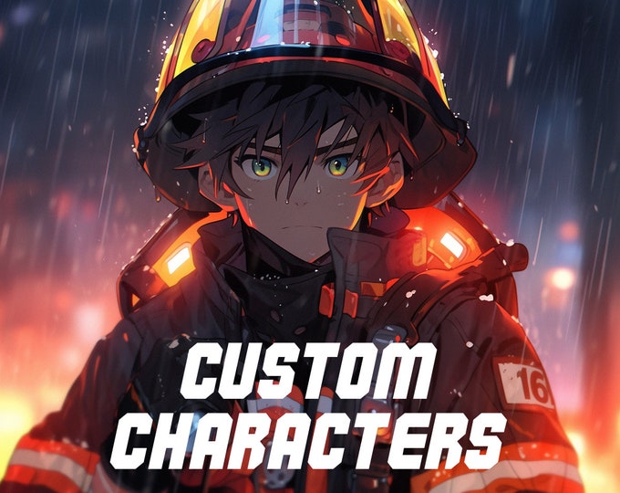 Anime Character Commission | Custom Anime Character | Anime Art Style ...