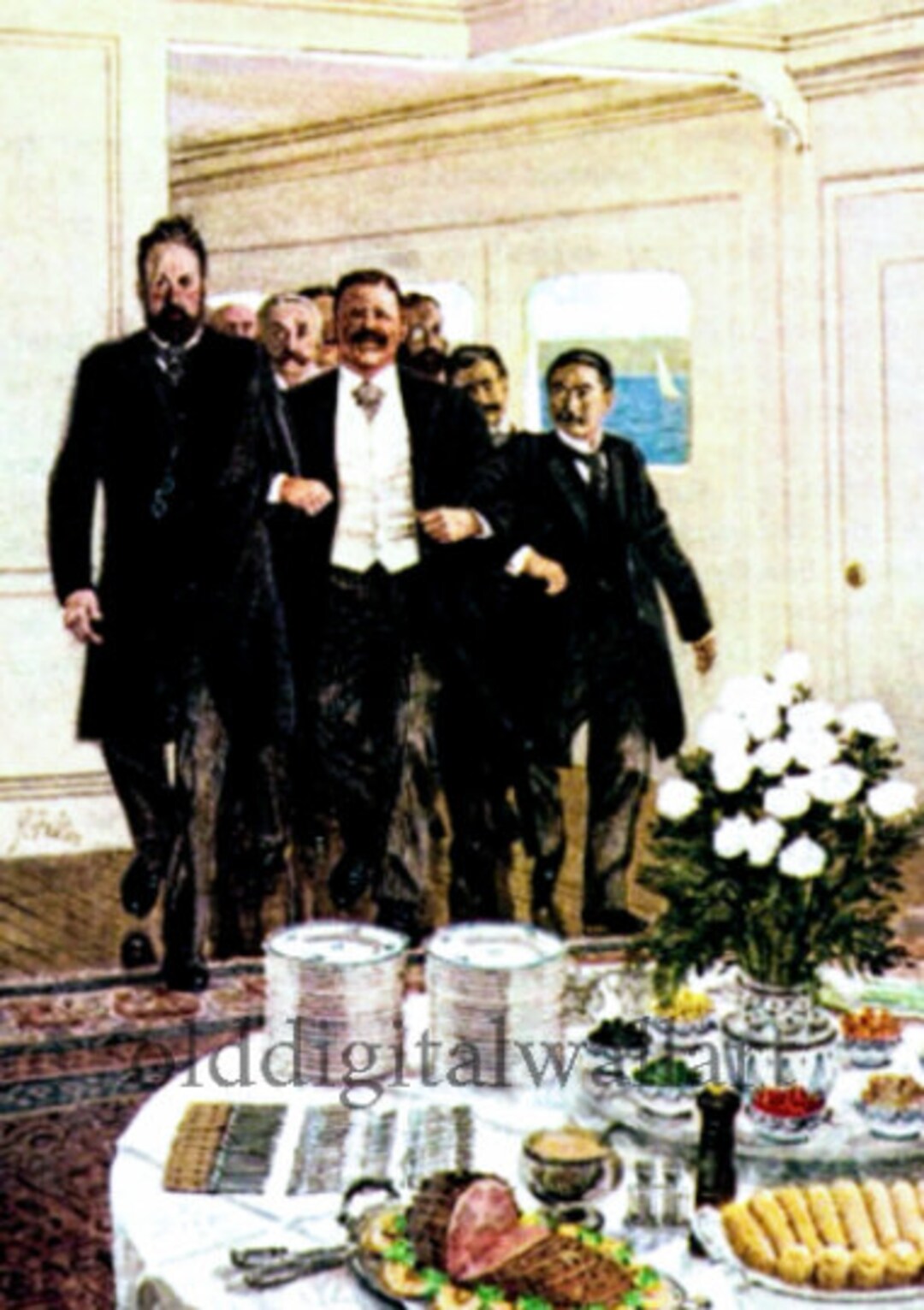 Printable Wall Art THEODORE ROOSEVELT Art Print Digital Early Century ...