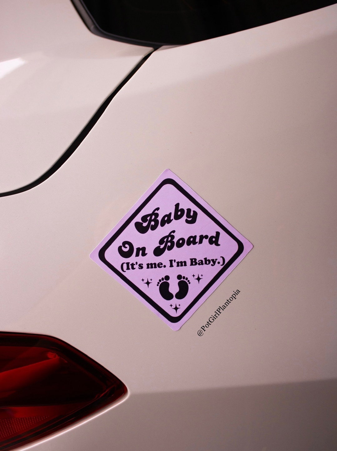 Baby on Board Car Magnet - Etsy