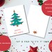 Printable Happy Holidays Greeting Card, Digital Christmas Card, 5x7 ...