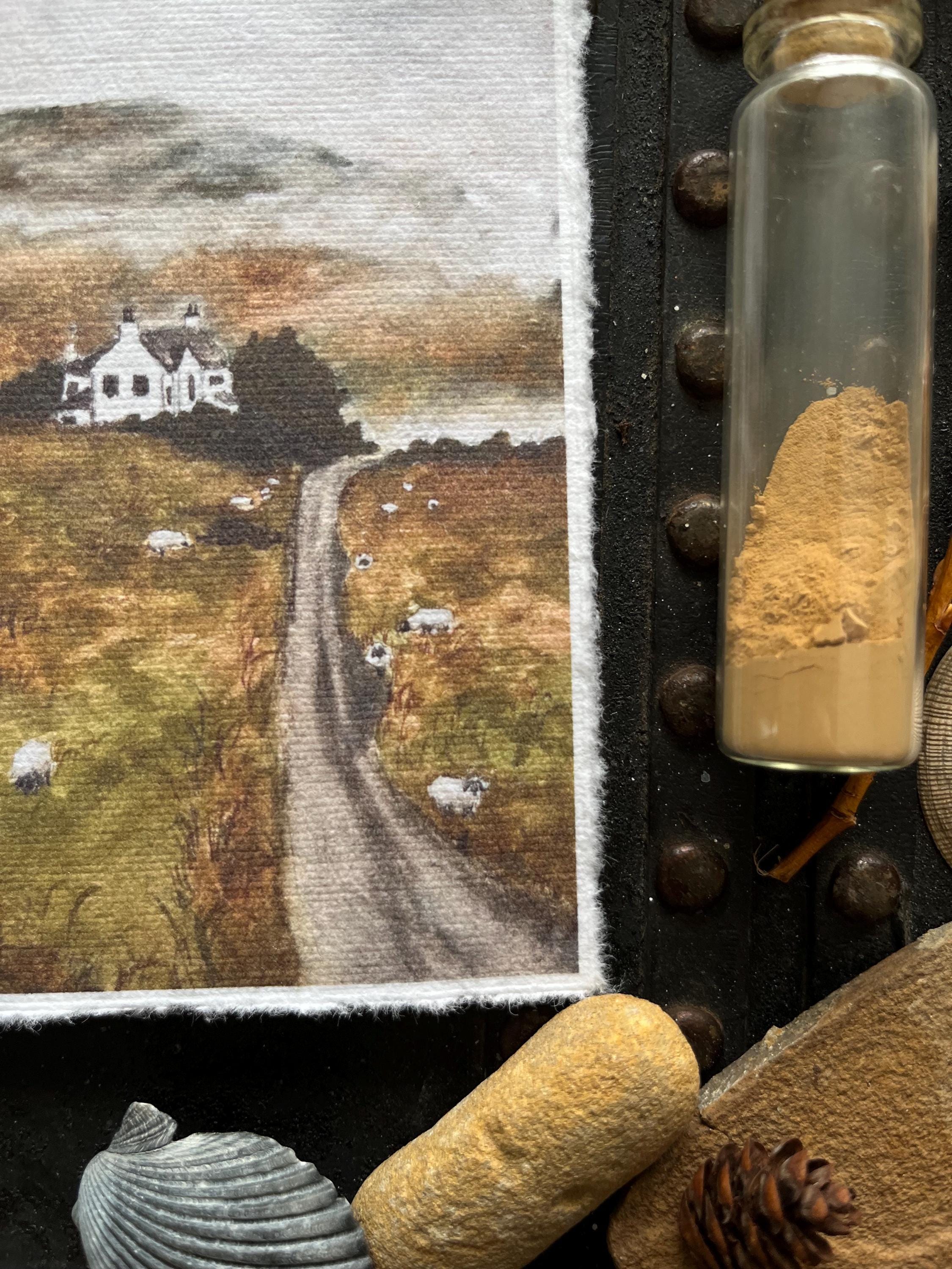 Blank Greeting Card | House on the Moors | Watercolour Art Cards ...