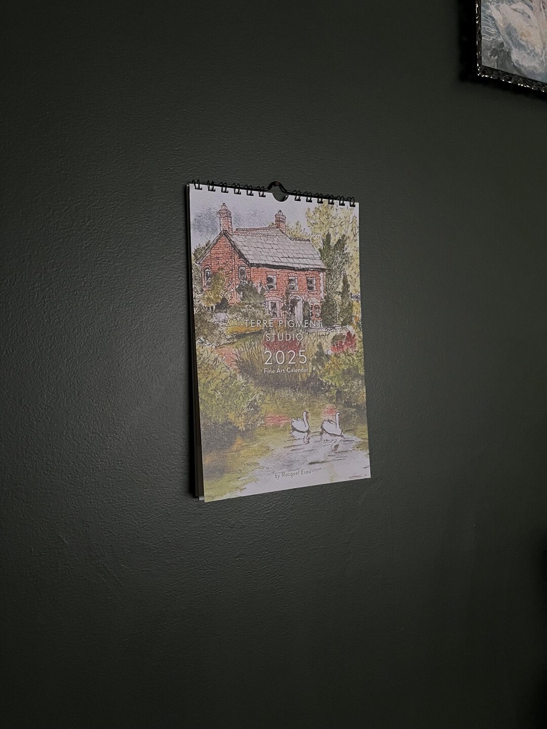 Art Calendar 2025| 12 Month Calendar | Watercolour Landscapes | Earthy ...