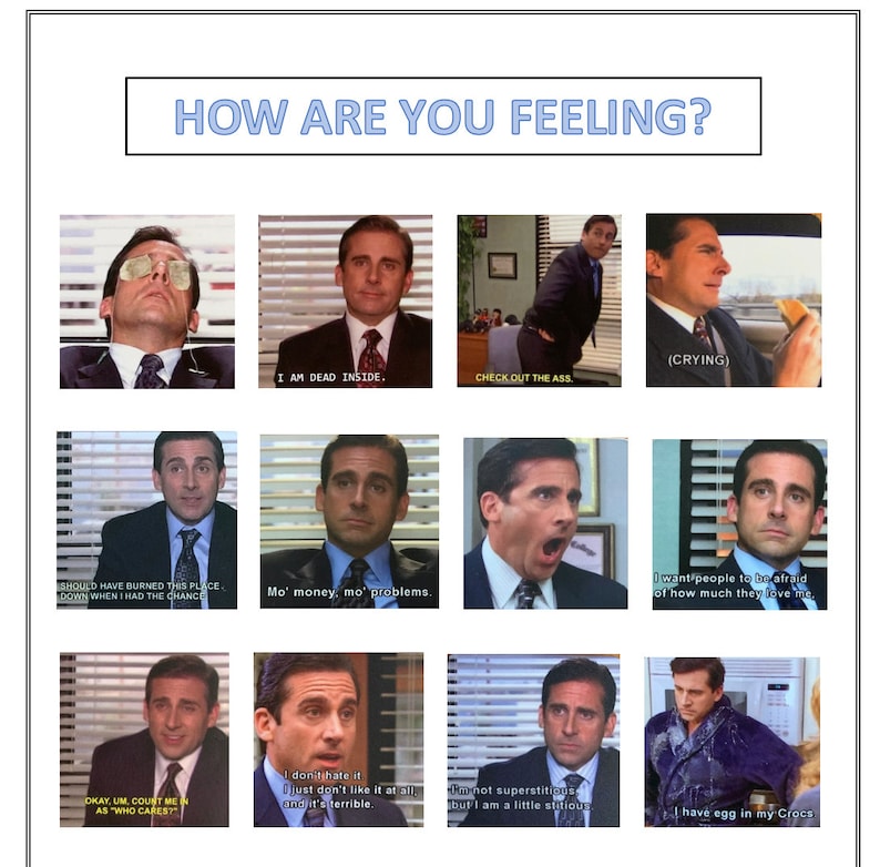 Michael Scott Mood Board - Etsy