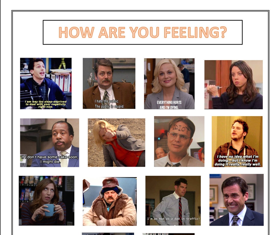 Sitcom Edition Mood Board - Etsy