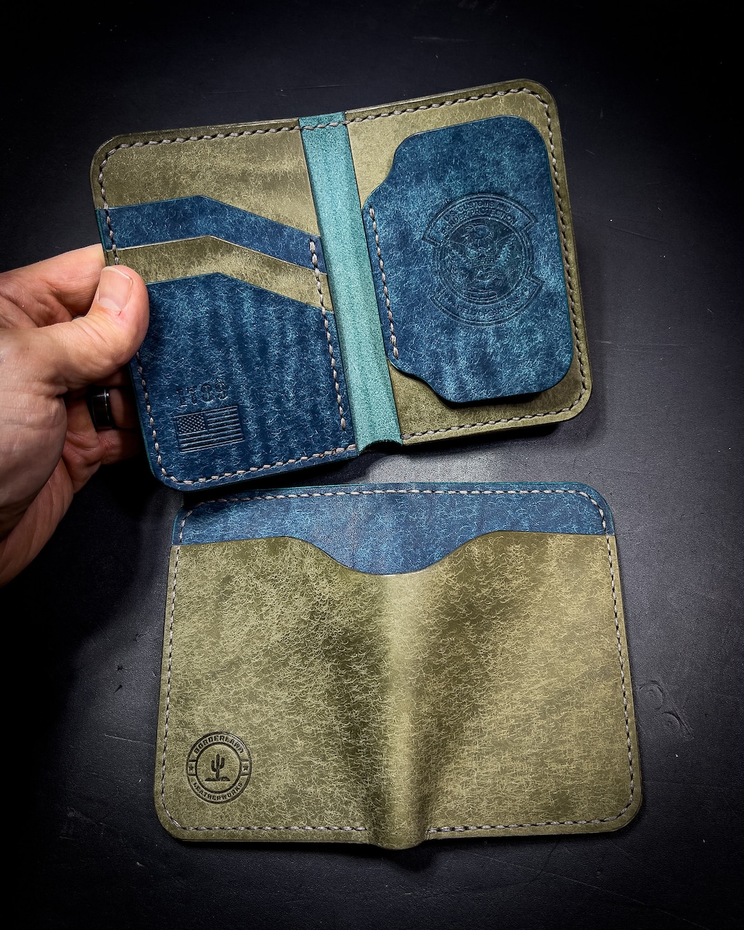 The Mccraw OFO Edition Cbp Office of Field Operations Badge Wallet - Etsy